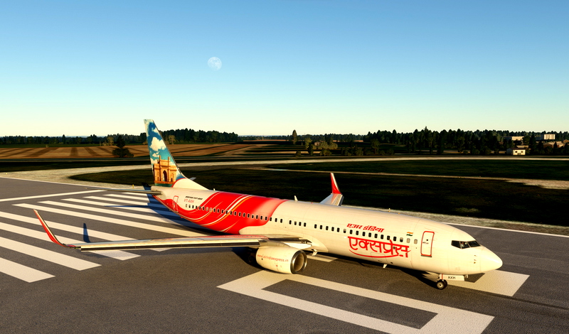 Air India Express VT-AXH for Microsoft Flight Simulator | MSFS