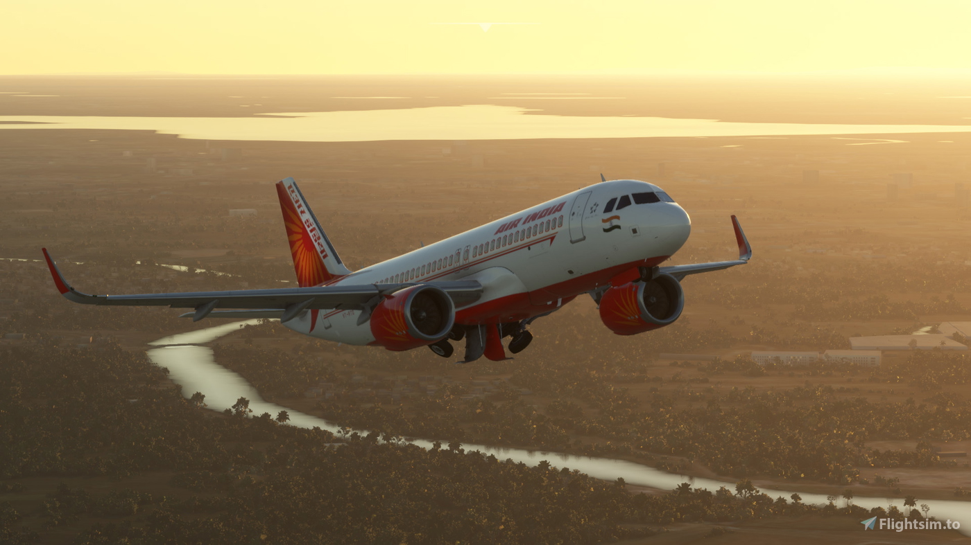 Air India VT-RTO || Inibuilds A320neo for Microsoft Flight Simulator | MSFS