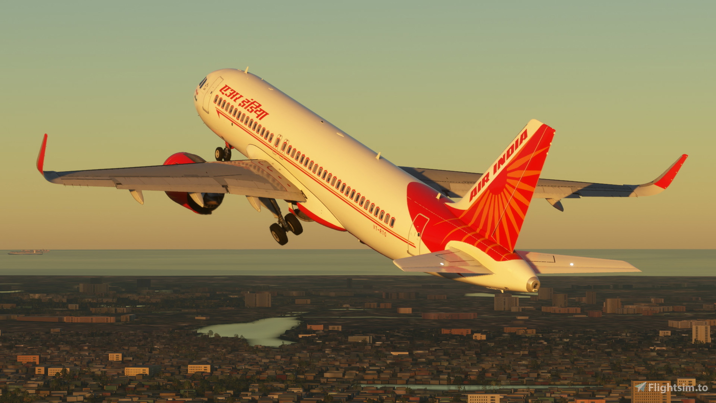Air India VT-RTO || Inibuilds A320neo for Microsoft Flight Simulator | MSFS