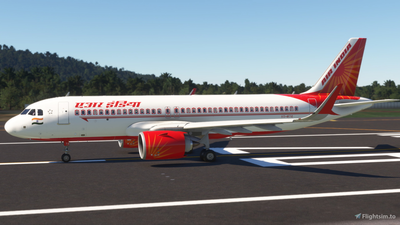 Air India VT-RTO || Inibuilds A320neo for Microsoft Flight Simulator | MSFS