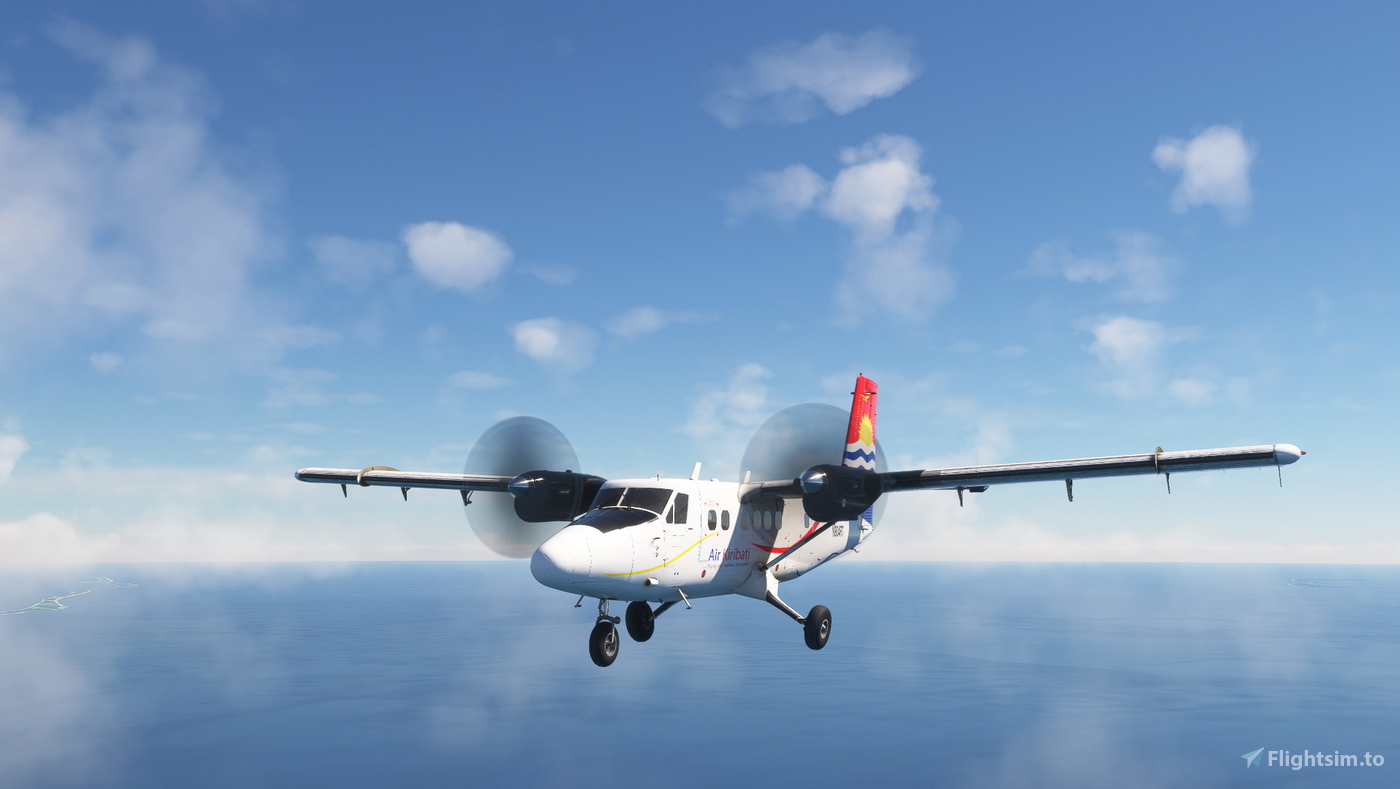 AIR KIRIBATI DHC6-300 Twin Otter Tundra Pax for Microsoft Flight ...