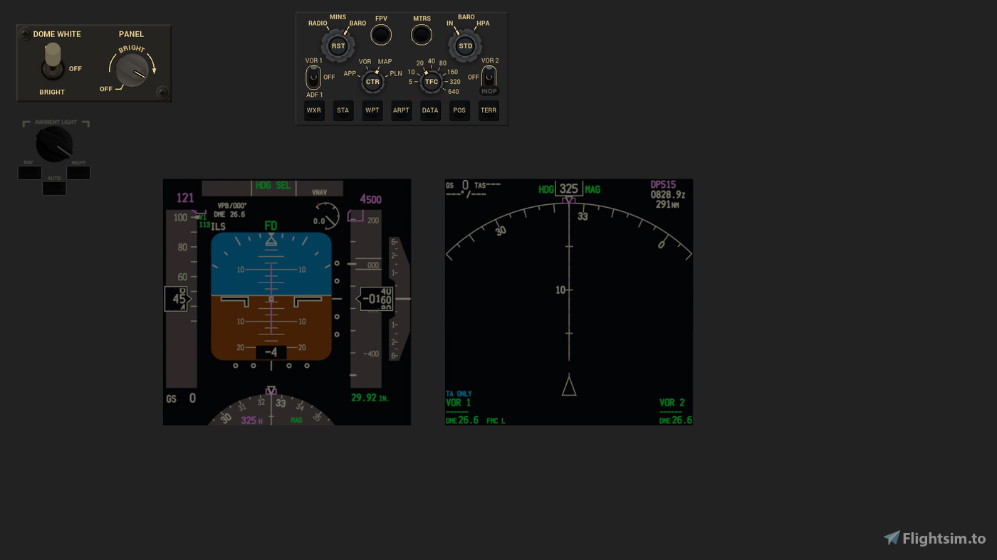 Air Manager instrument for PMDG 737-700 – Adaptive Background para ...