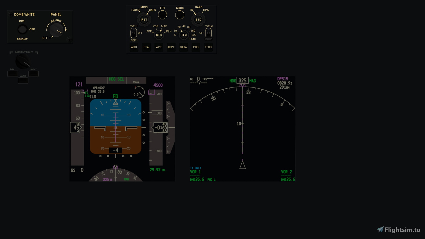 Air Manager instrument for PMDG 737-700 – Adaptive Background para ...
