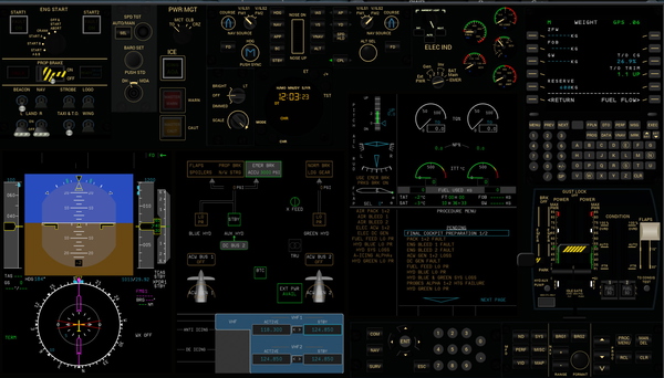 Air Manager instrument set for PMDG 737-700 – Base package for ...