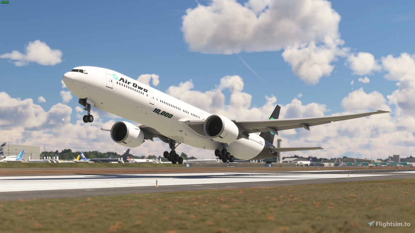 Air Owa 10K - PMDG 777-300ER pour Microsoft Flight Simulator | MSFS
