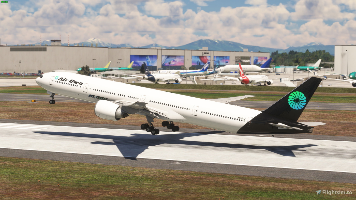 Air Owa 10K - PMDG 777-300ER für Microsoft Flight Simulator | MSFS