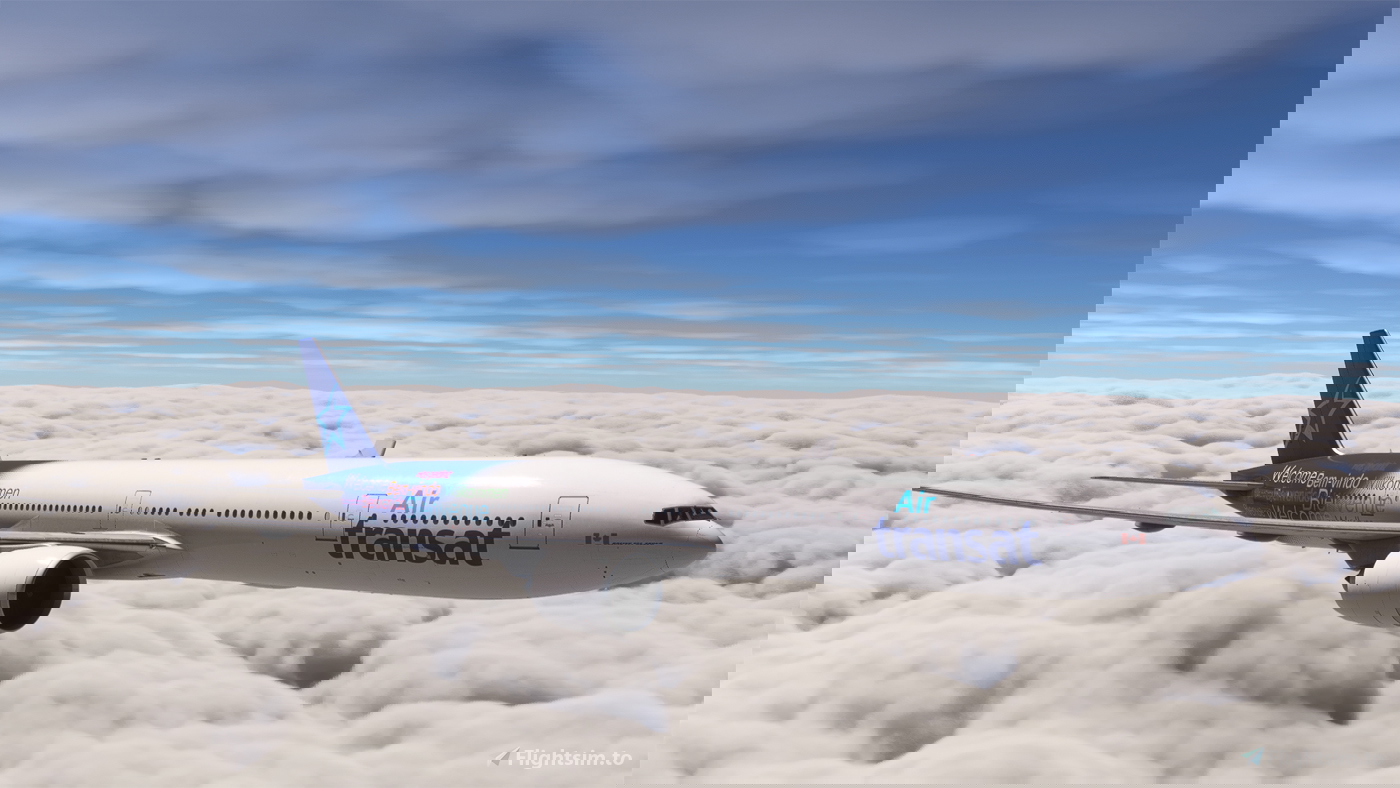 Air Transat PMDG 777-300ER for Microsoft Flight Simulator | MSFS