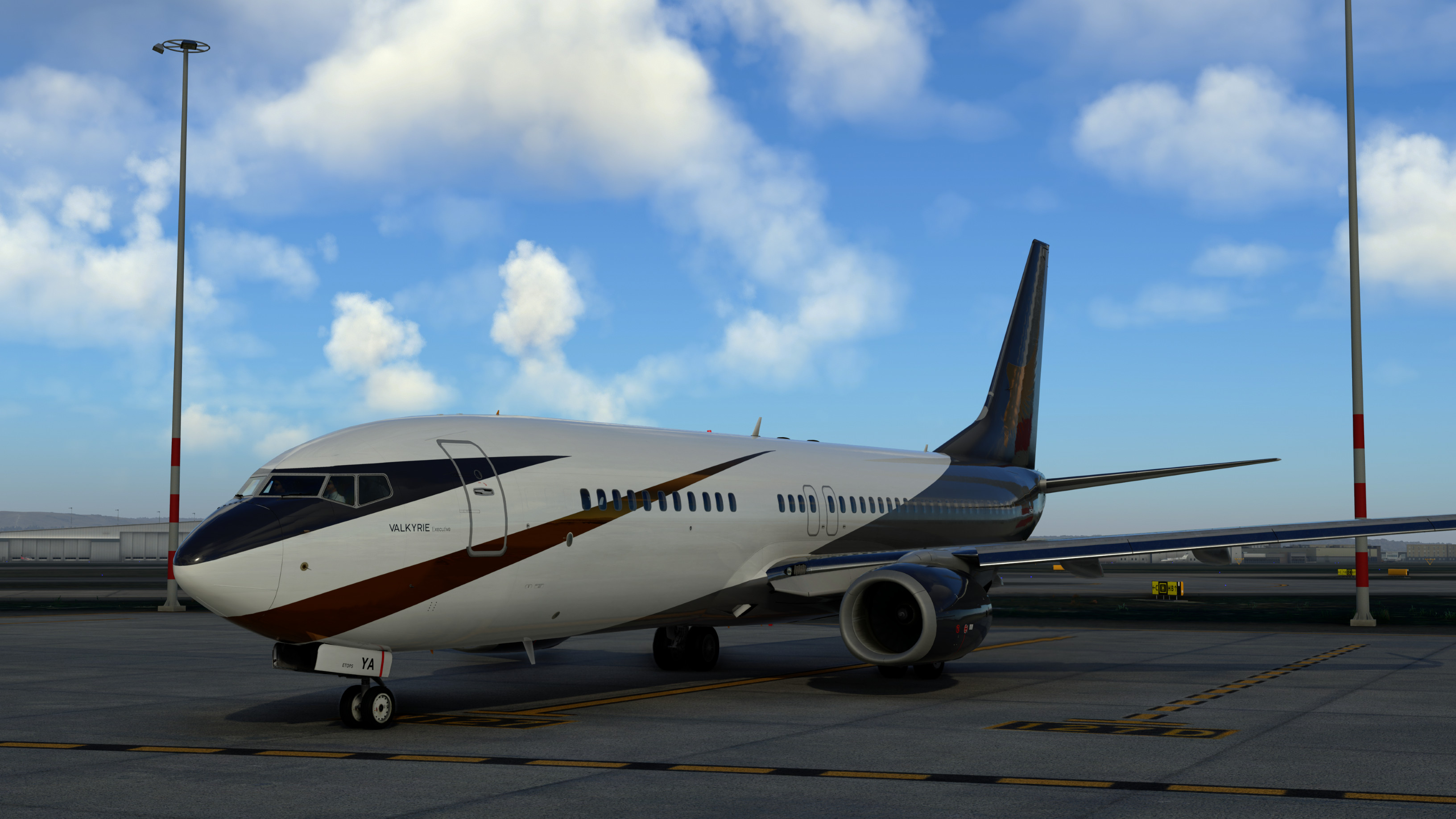 Air Valkyrie| N73VKE | Microsoft Flight Simulator | PMDG 737-BBJ - MSFS ...