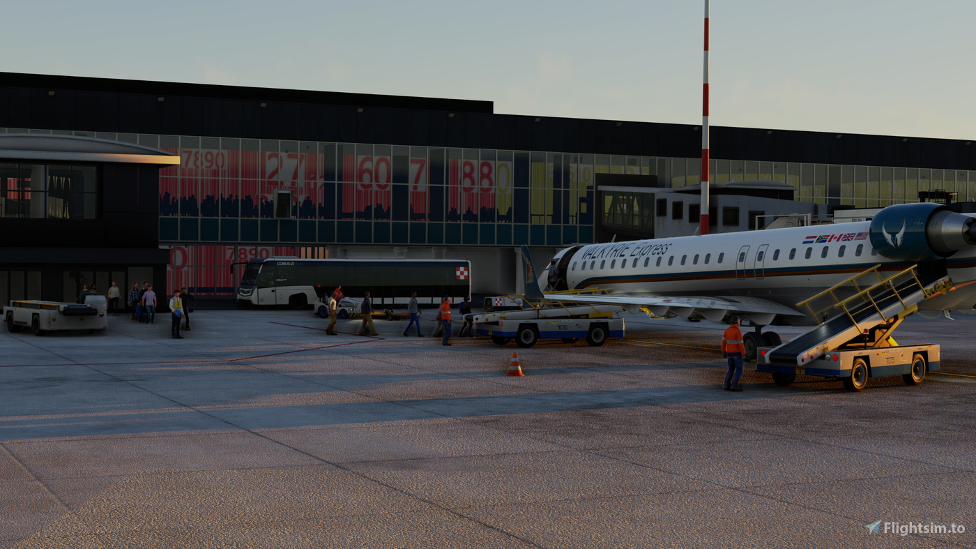 Air Valkyrie| N70VKX | Microsoft Flight Simulator | Aerosoft CRJ-700 ...