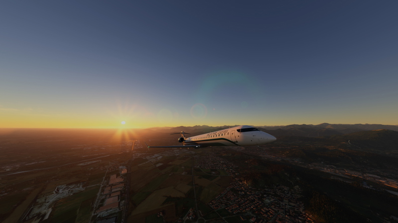 Air Valkyrie| N50VKX | Microsoft Flight Simulator | Aerosoft CRJ-550 ...