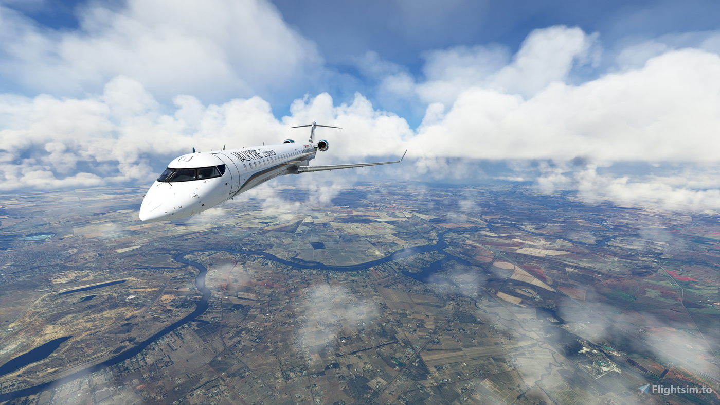 Air Valkyrie| N50VKX | Microsoft Flight Simulator | Aerosoft CRJ-550 ...