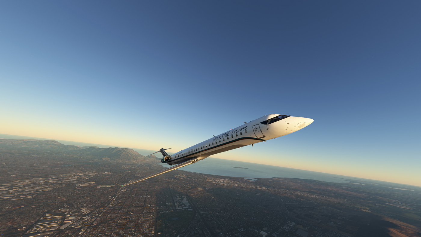 Air Valkyrie| N50VKX | Microsoft Flight Simulator | Aerosoft CRJ-550 ...