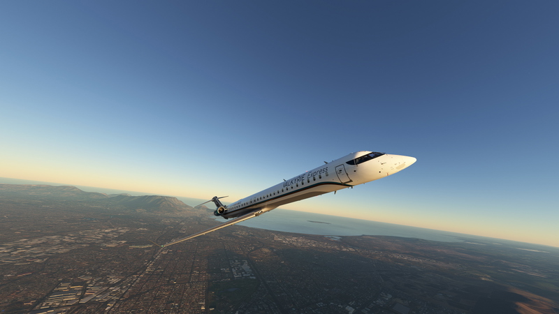 Air Valkyrie| N50VKX | Microsoft Flight Simulator | Aerosoft CRJ-550 ...