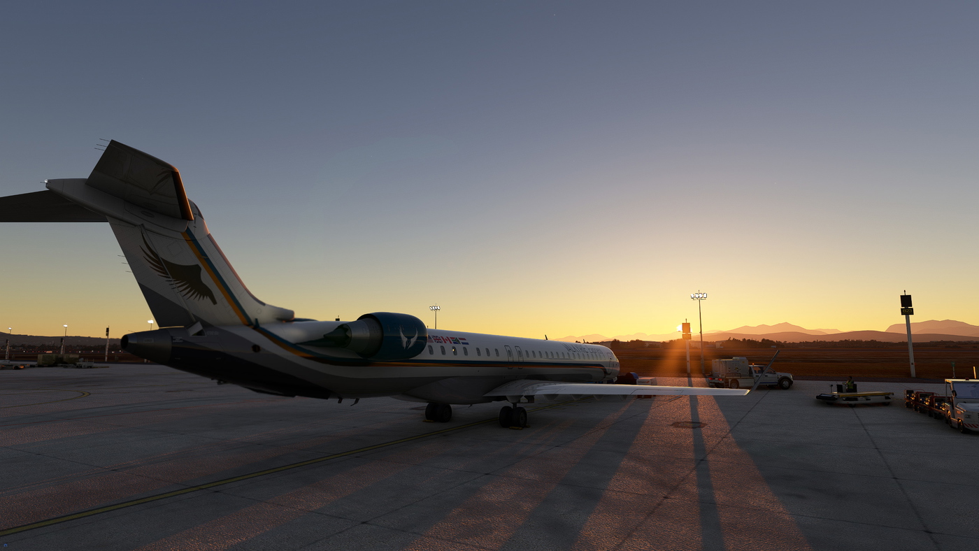 Air Valkyrie| N10VKX | Microsoft Flight Simulator | Aerosoft CRJ-1000 ...