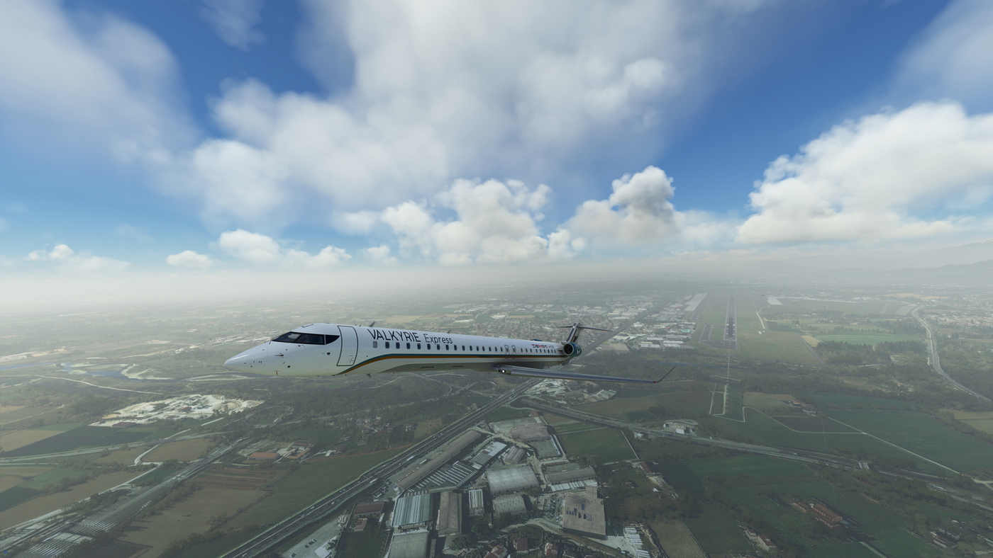 Air Valkyrie| N10VKX | Microsoft Flight Simulator | Aerosoft CRJ-1000 ...