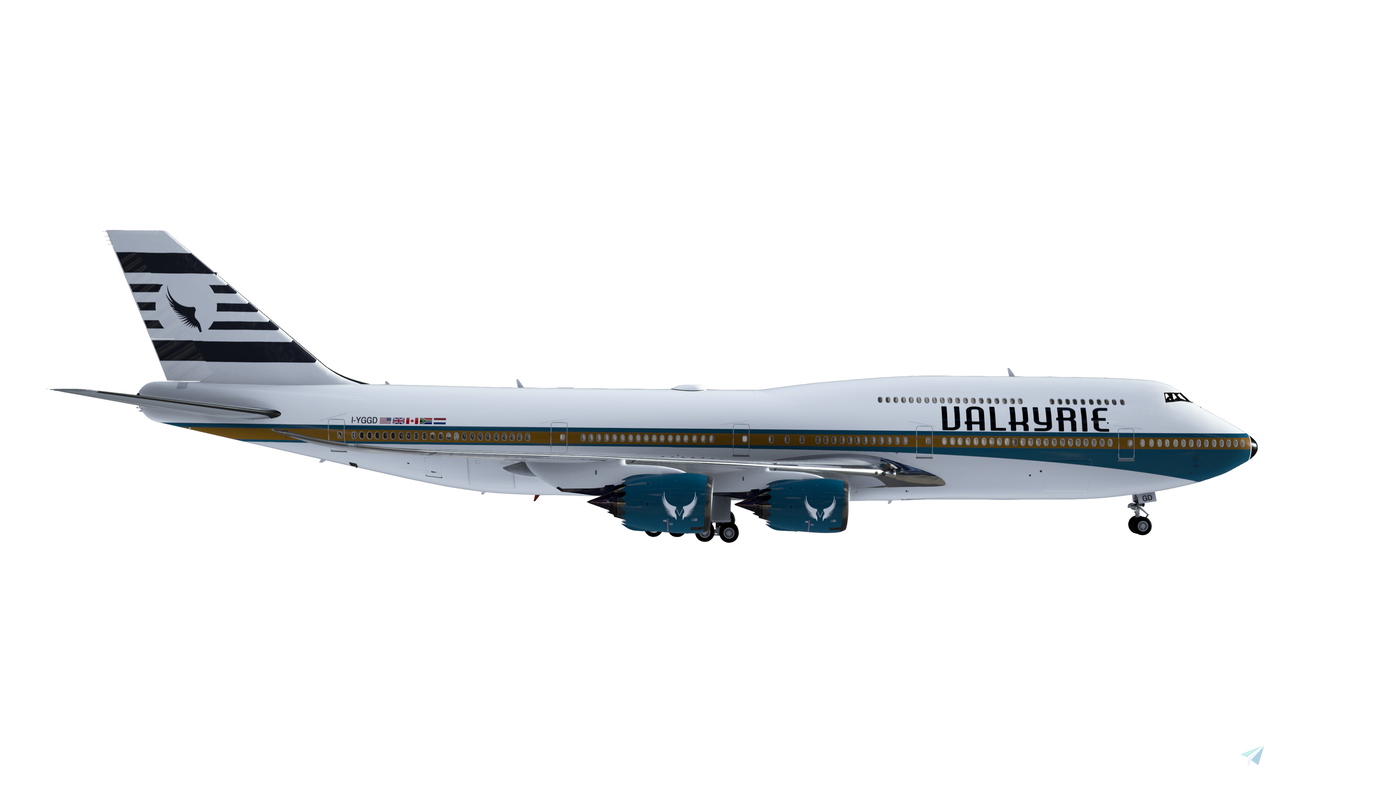 Air Valkyrie| N99VKR | Microsoft Flight Simulator | Asobo 747-8i para ...
