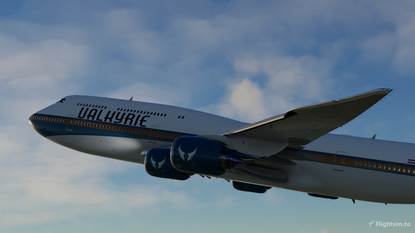 Air Valkyrie| N99VKR | Microsoft Flight Simulator | Asobo 747-8i for ...