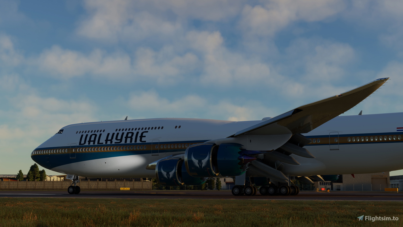 Air Valkyrie| N99VKR | Microsoft Flight Simulator | Asobo 747-8i for ...