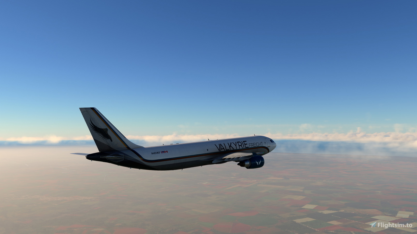 Air Valkyrie| N45VKF | Microsoft Flight Simulator | iniBuilds A300-600F ...
