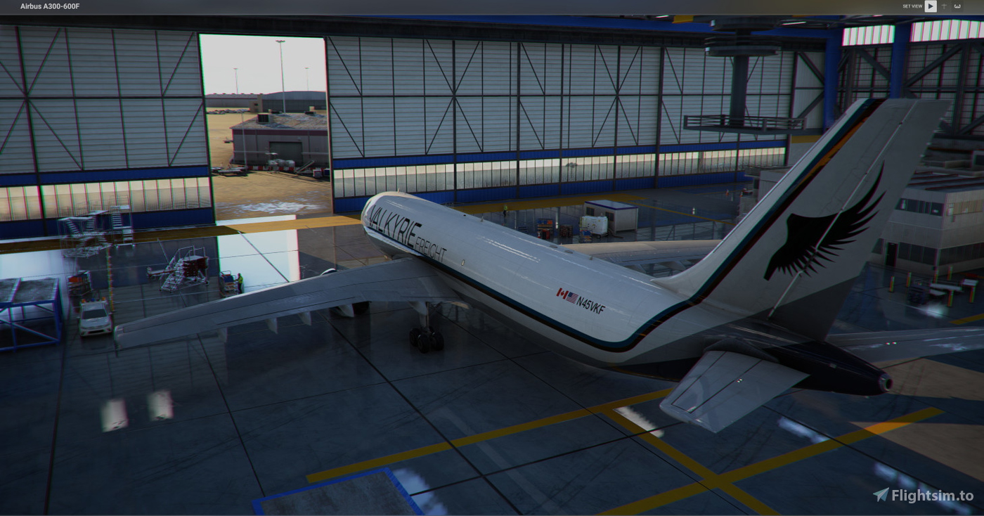 Air Valkyrie| N45VKF | Microsoft Flight Simulator | iniBuilds A300-600F ...