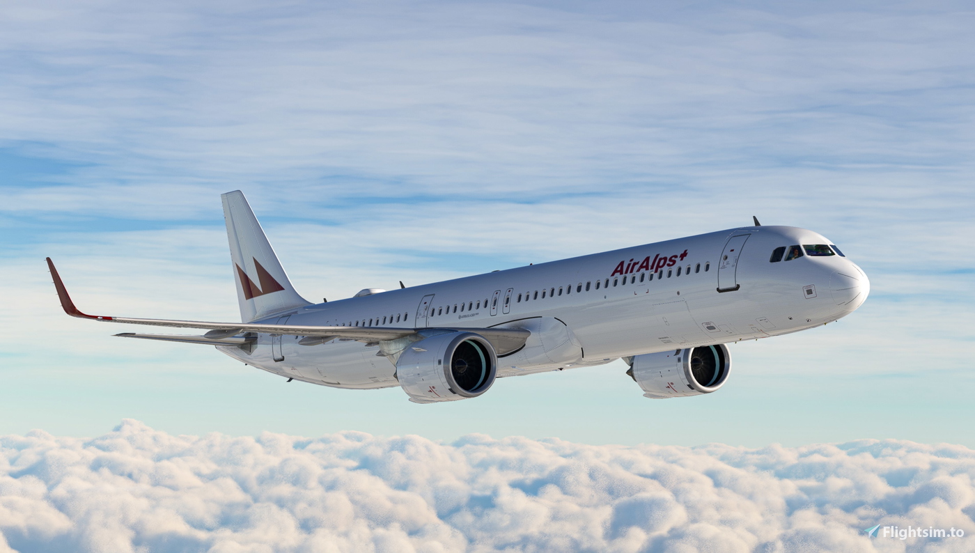 AirAlps Leased Airbus A321neo LR | CFM LEAP Variant | LatinVFR for ...