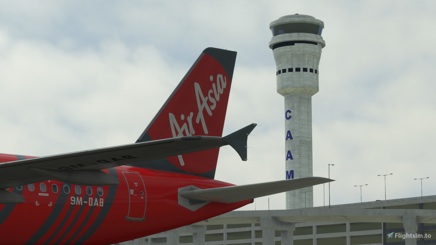 AirAsia 9M-DAB V2 | Cabin for Microsoft Flight Simulator | MSFS