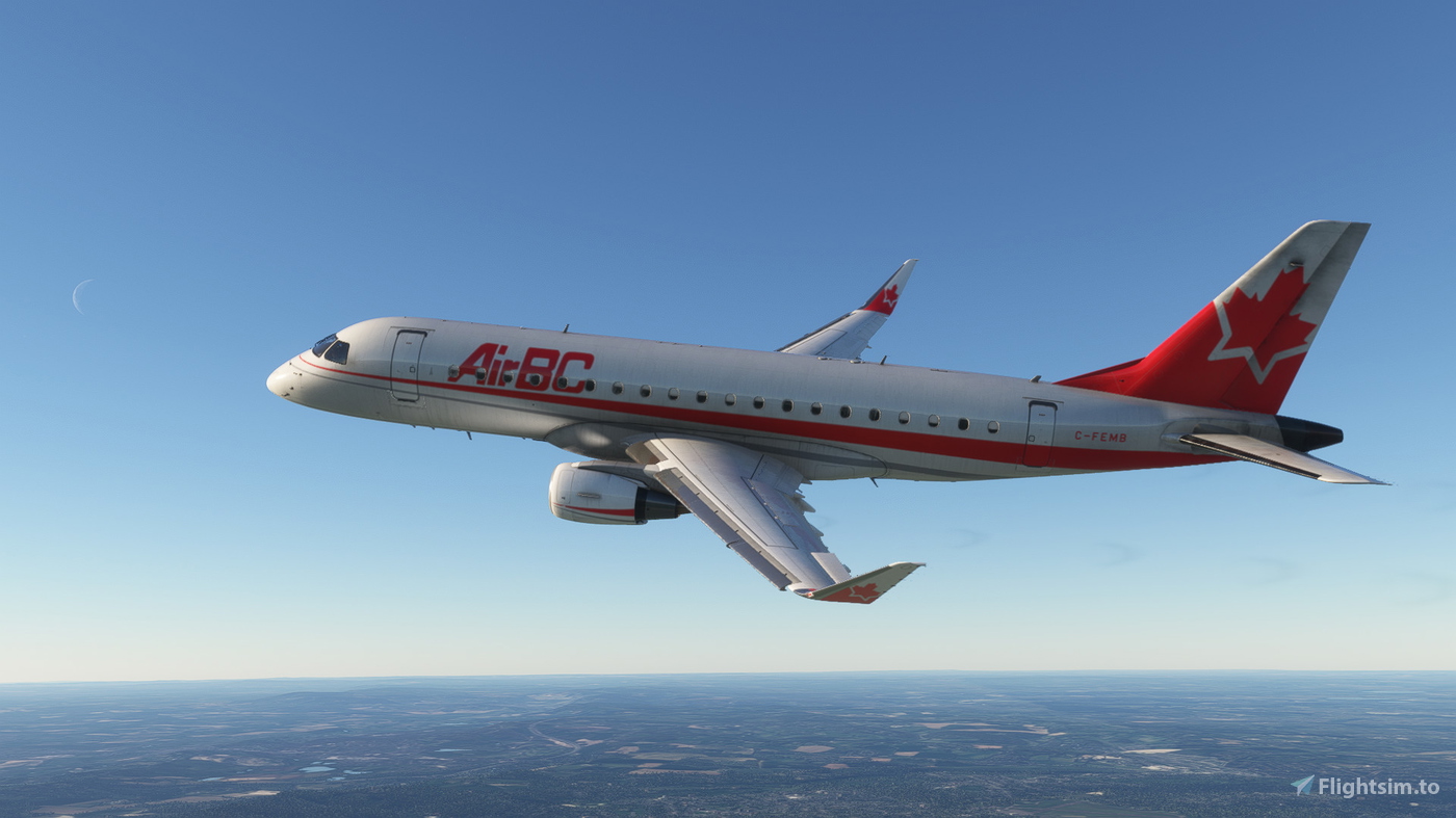 AirBC FSS E175 Long Winglet Fictional for Microsoft Flight Simulator | MSFS