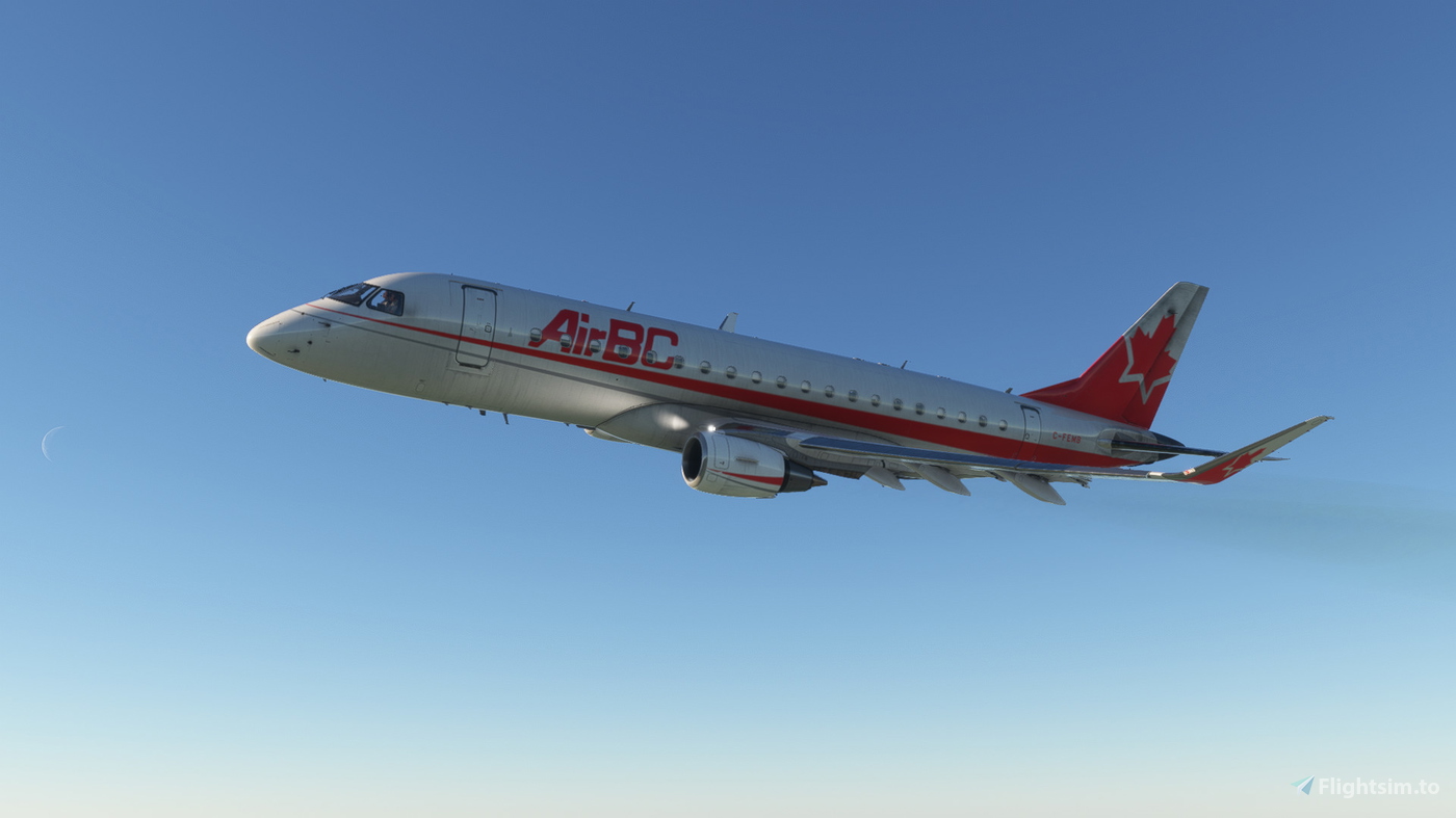 AirBC FSS E175 Long Winglet Fictional for Microsoft Flight Simulator | MSFS