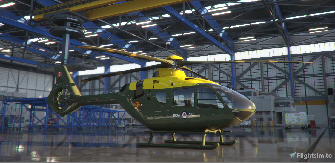 Airbus 135 Livery for RCAF pour Microsoft Flight Simulator | MSFS