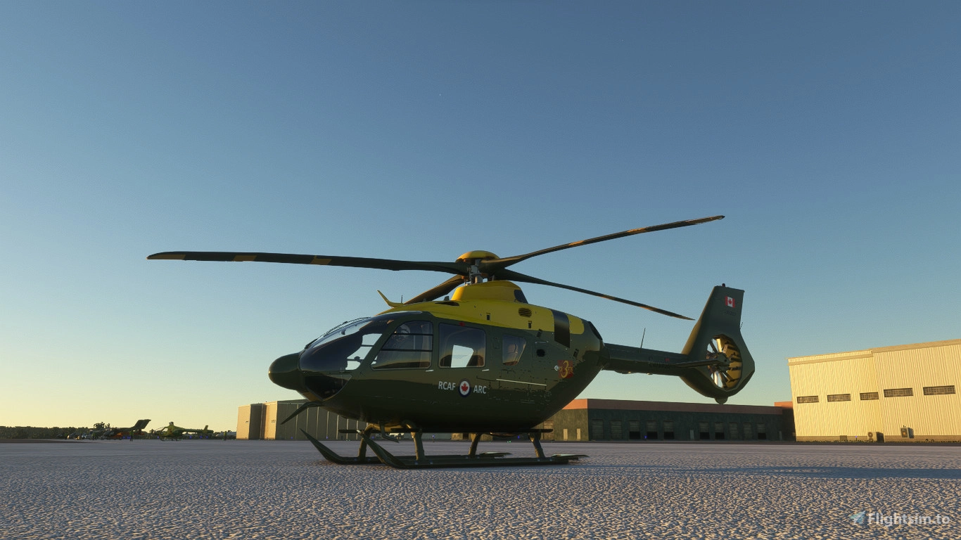 Airbus 135 Livery for RCAF pour Microsoft Flight Simulator | MSFS