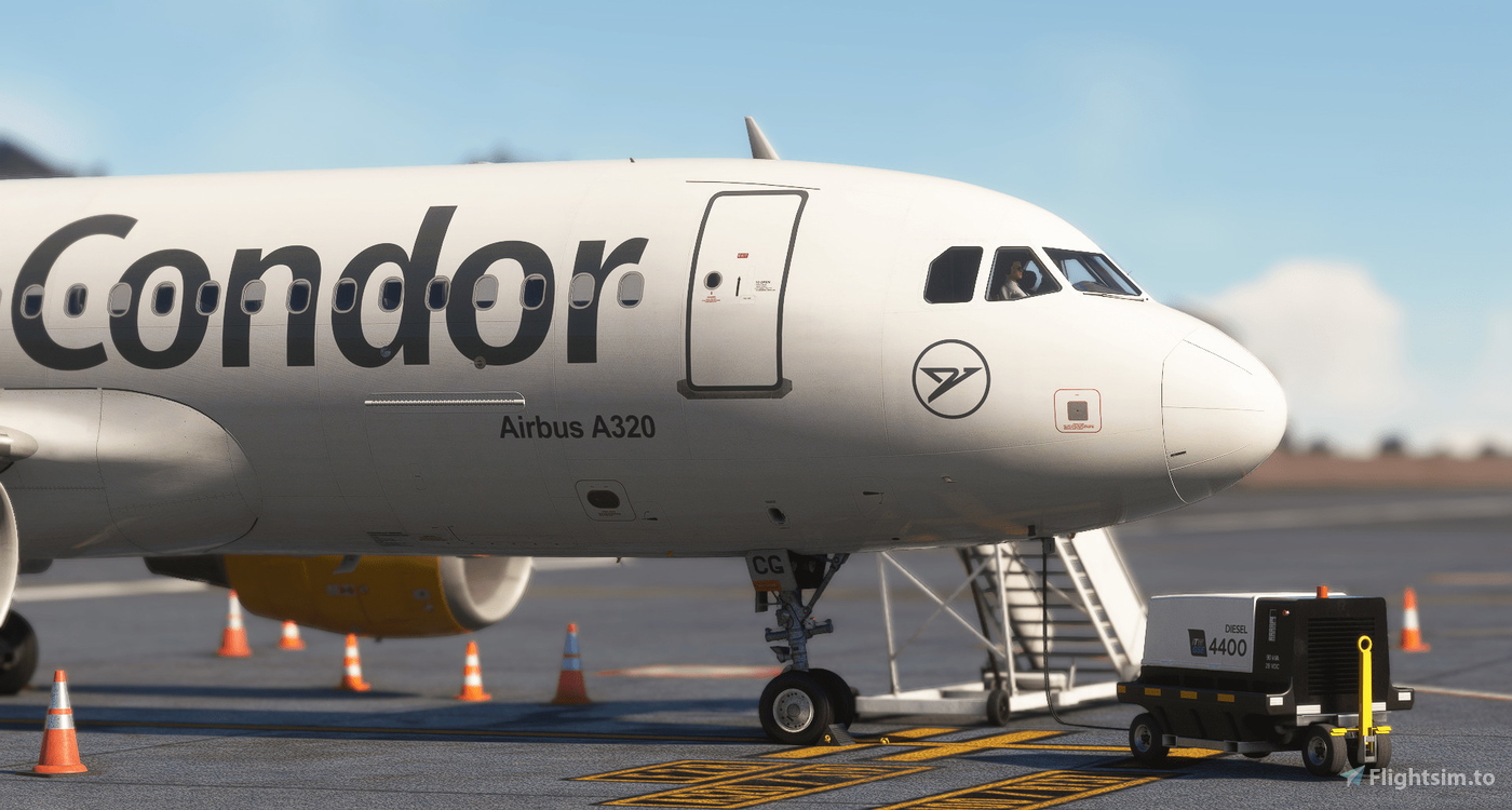 Airbus A320-212 Condor - D-AICG for Microsoft Flight Simulator | MSFS