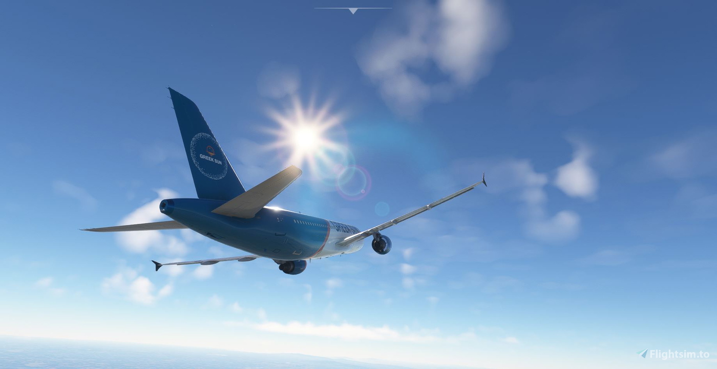 Airbus A320 Fenix V2 GSU (Greek Sun) 对于 Microsoft Flight Simulator | MSFS