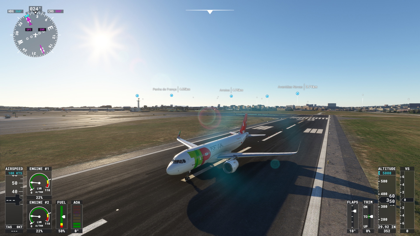Airbus A320 Neo TAP With Red Tail for Microsoft Flight Simulator | MSFS