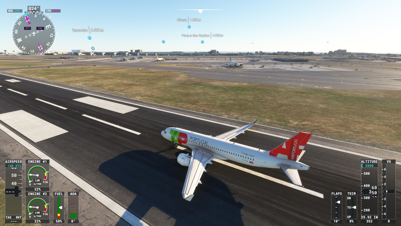 Airbus A320 Neo TAP With Red Tail for Microsoft Flight Simulator | MSFS
