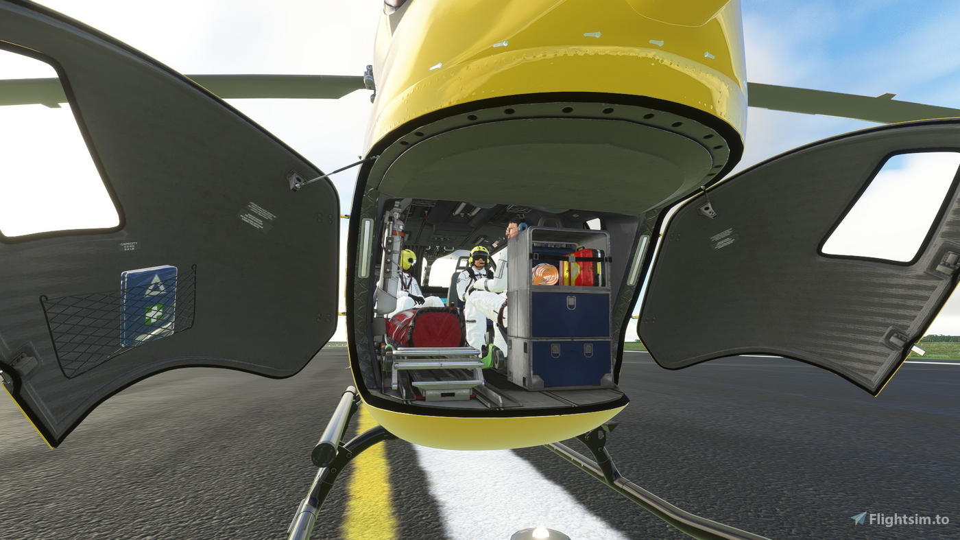 Airbus H145 - SAMU 33 - 10/2023 (version CIV & EMS) for Microsoft ...