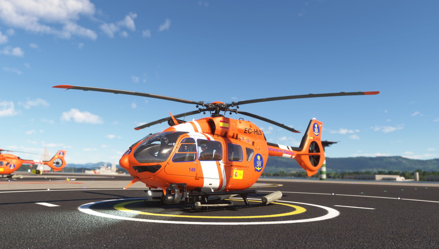 Airbus H145 | Spain | Salvamento Maritimo | offshore | Fictional | v1 ...