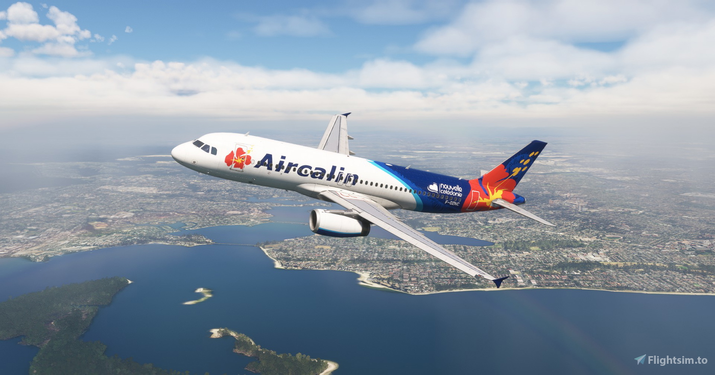 Aircalin / Air Calin "F-OZNC" Fenix A320 Ceo IAE V2 + cabin for ...