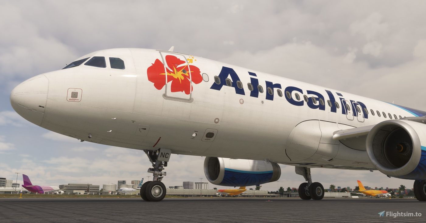 Aircalin / Air Calin "F-OZNC" Fenix A320 Ceo IAE V2 + cabin for ...