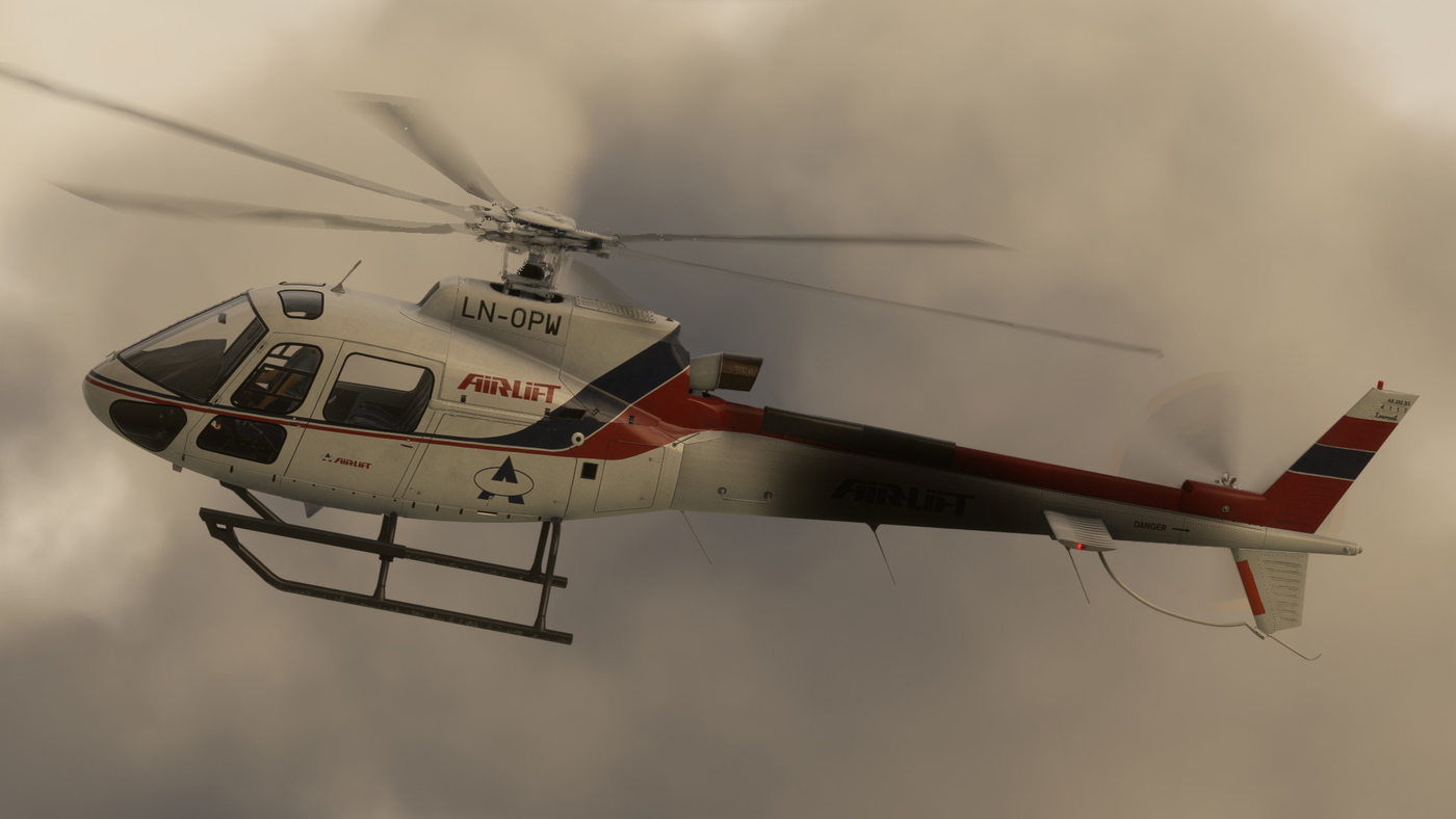 Airlift AS (LN-OPW) - CowanSim H125 for Microsoft Flight Simulator | MSFS