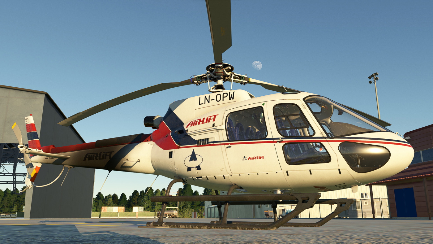 Airlift AS (LN-OPW) - CowanSim H125 for Microsoft Flight Simulator | MSFS