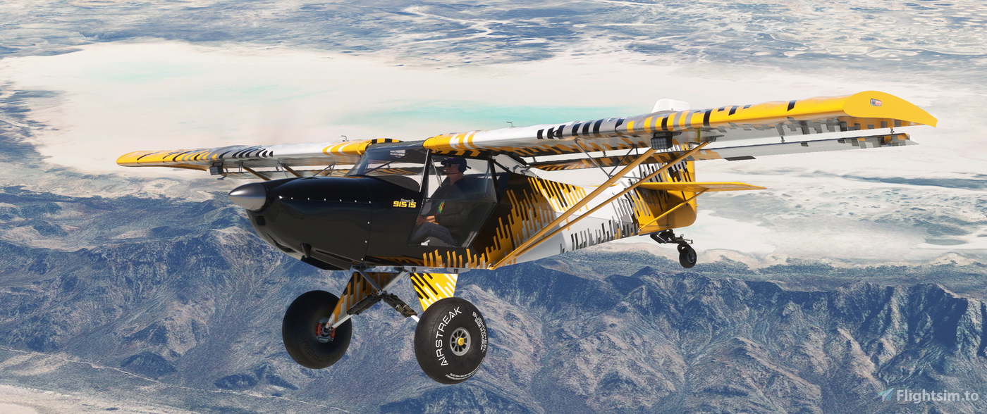 AIRPAC1_KitFox_KAOS_ColorPack for Microsoft Flight Simulator | MSFS