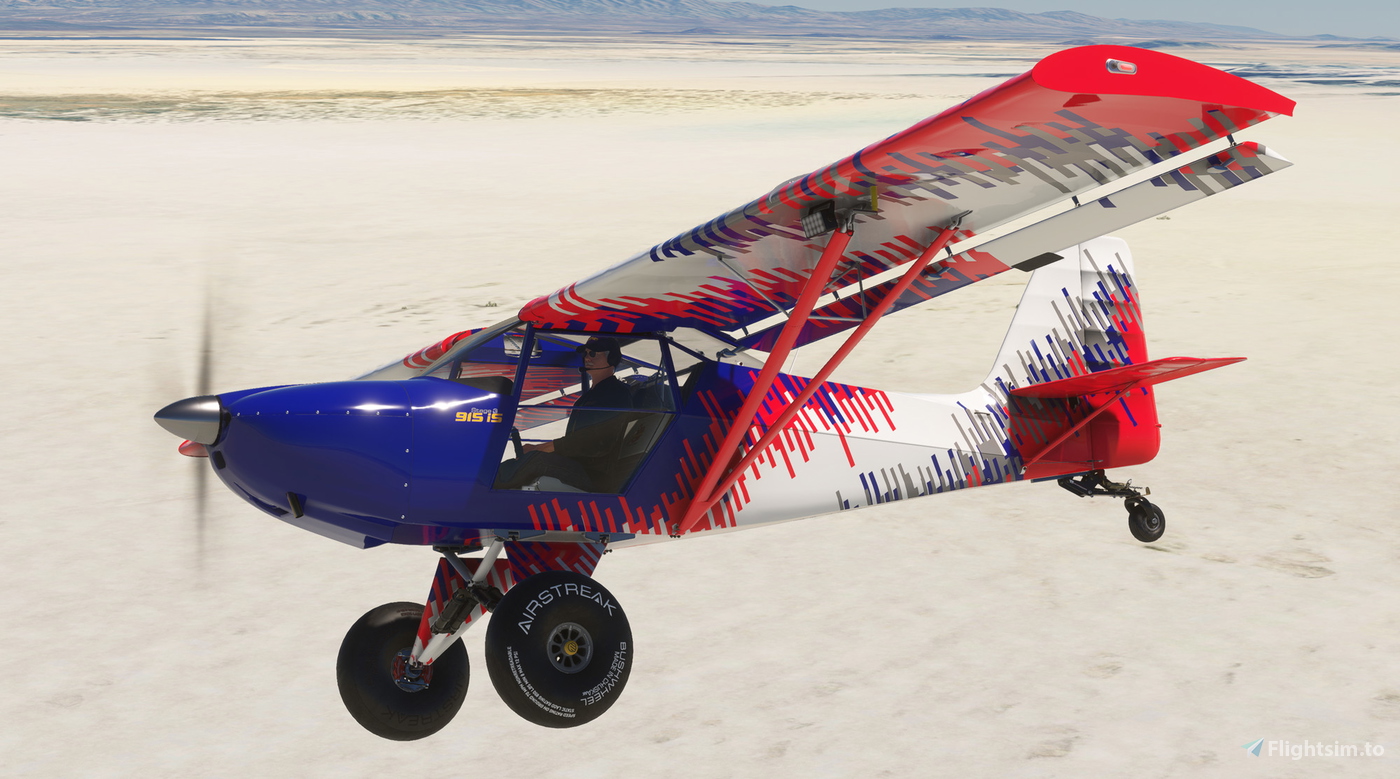 AIRPAC1_KitFox_KAOS_ColorPack for Microsoft Flight Simulator | MSFS