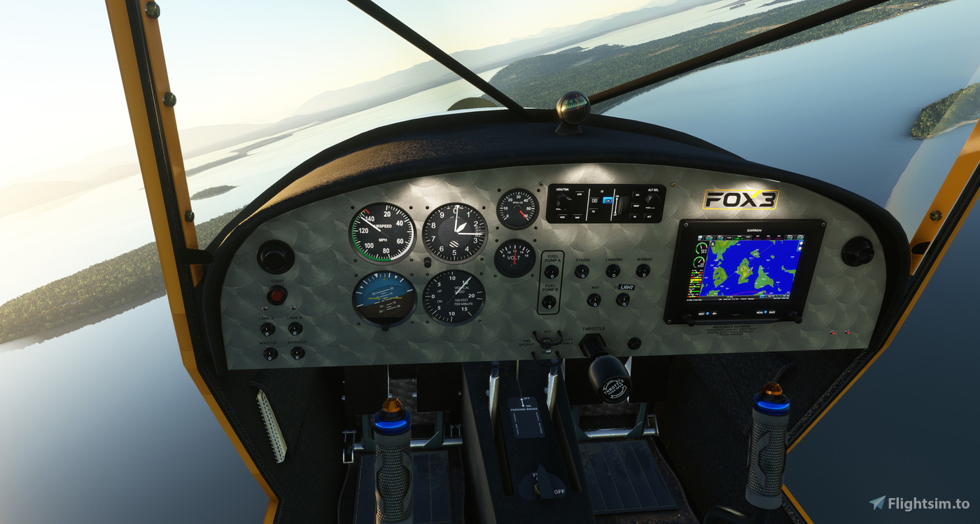 AIRPAC1_p42_KitFox_PRO_Competition_MOD for Microsoft Flight Simulator | MSFS