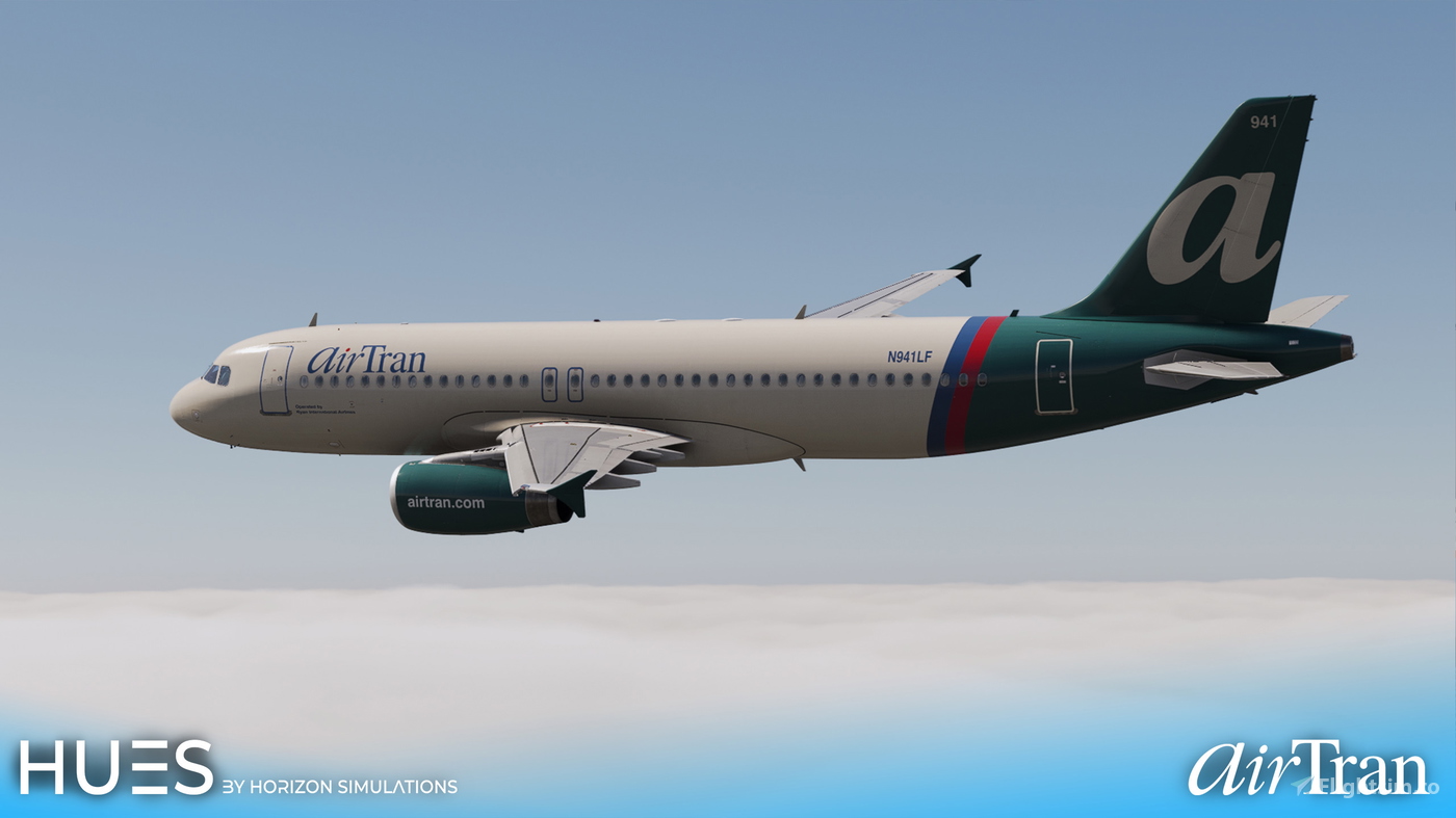 AirTran N941LF | Fenix V2 | 8K & 4K for Microsoft Flight Simulator | MSFS