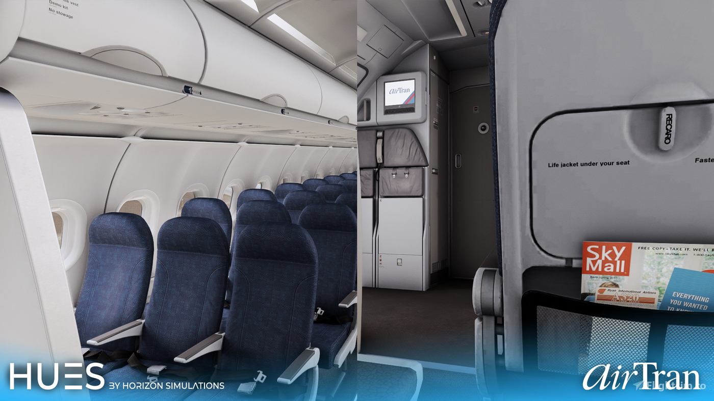 AirTran N941LF | Fenix V2 | 8K & 4K for Microsoft Flight Simulator | MSFS