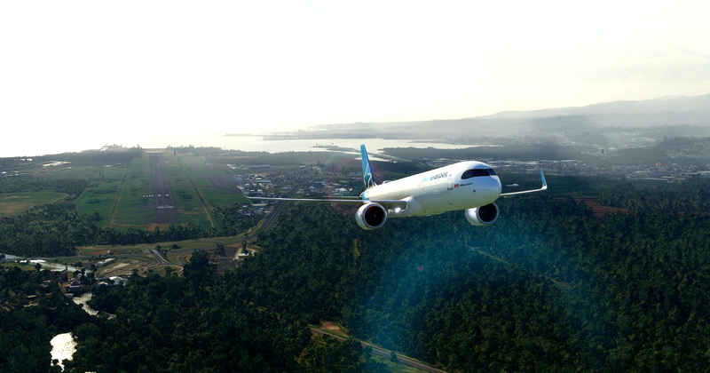 Air Transat "2017 livery" "C-GOKC" LatinVFR A321 Neo LR pratt and ...