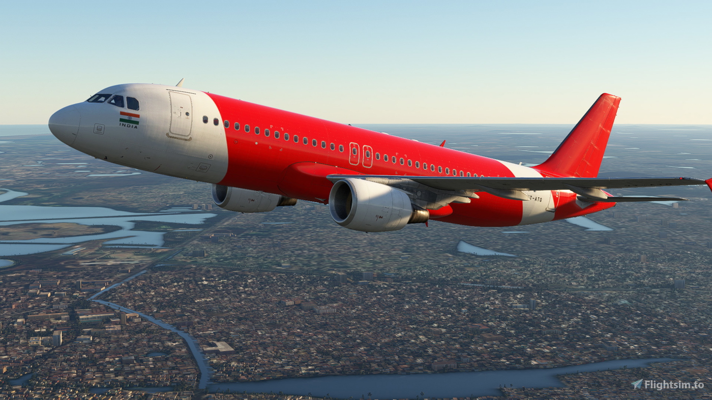 AIX Connect (AirAsia India) VT-ATQ || Fenix V2 for Microsoft Flight ...