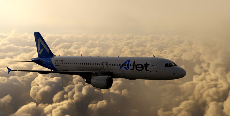 AJet (AnadoluJet new livery) | Fenix A320 | 9H-SLK for Microsoft Flight ...