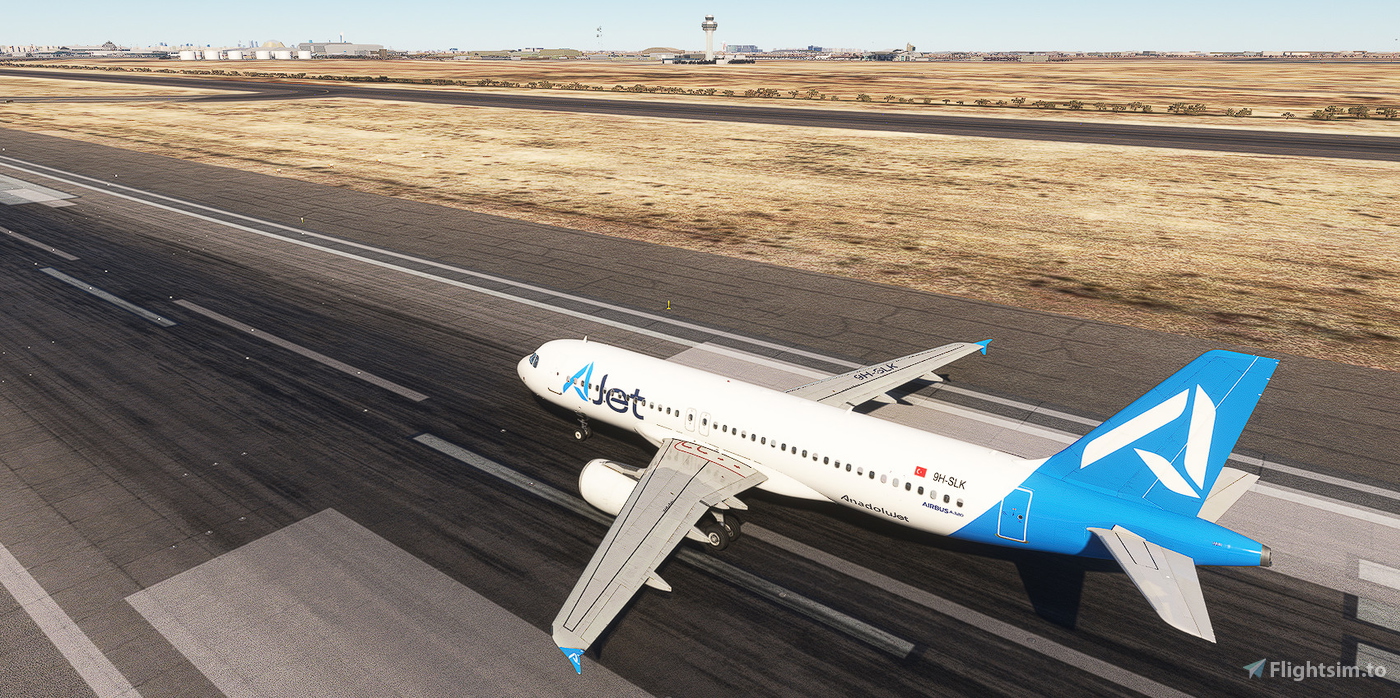 AJet (AnadoluJet new livery) | Fenix A320 | 9H-SLK for Microsoft Flight ...