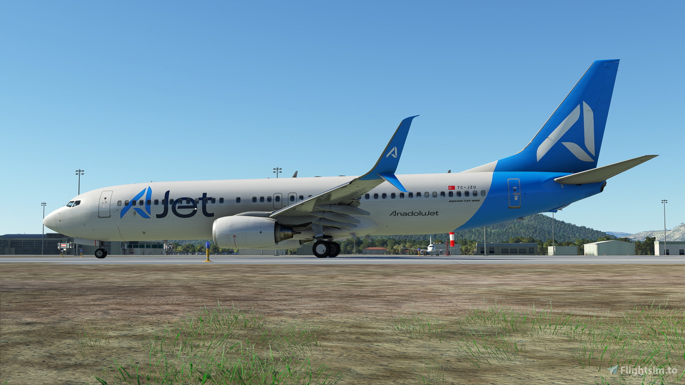 AJet (AnadoluJet new livery) | PMDG 737-800 | NEW LIVERY! for Microsoft ...